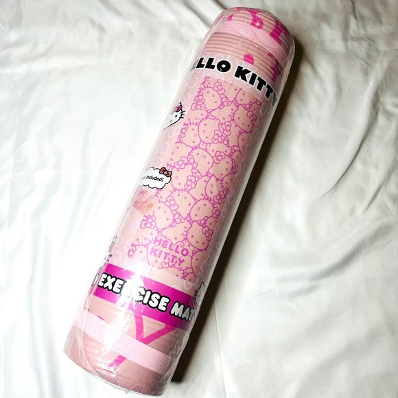 Hello Kitty | Other | Hello Kitty Pink Exercise Yoga Mat With Carrying ...